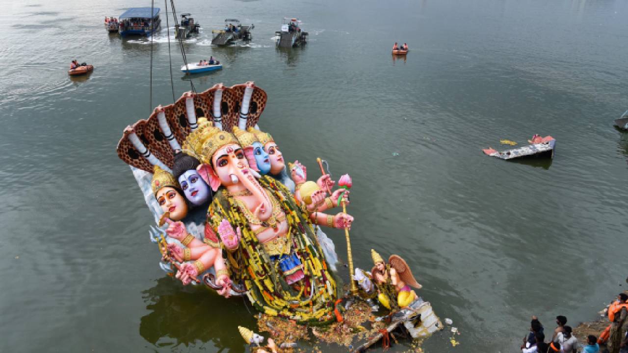 More than 38,000 Ganesh idols immersed till Saturday morning ...